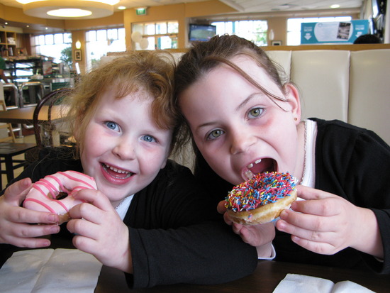 Day 1: A mind numbing train ride and donuts!