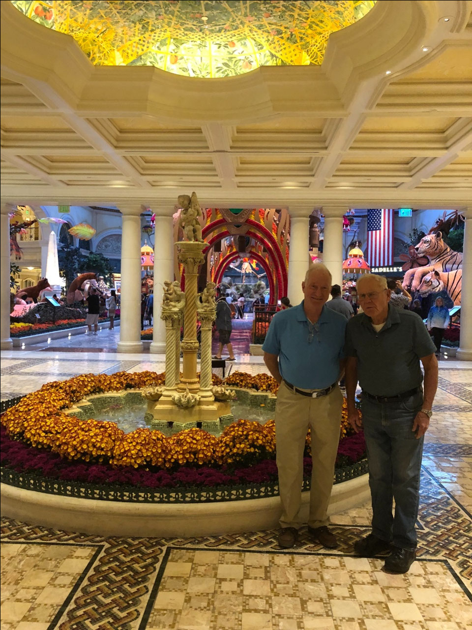 Bellagio Lobby Ceiling