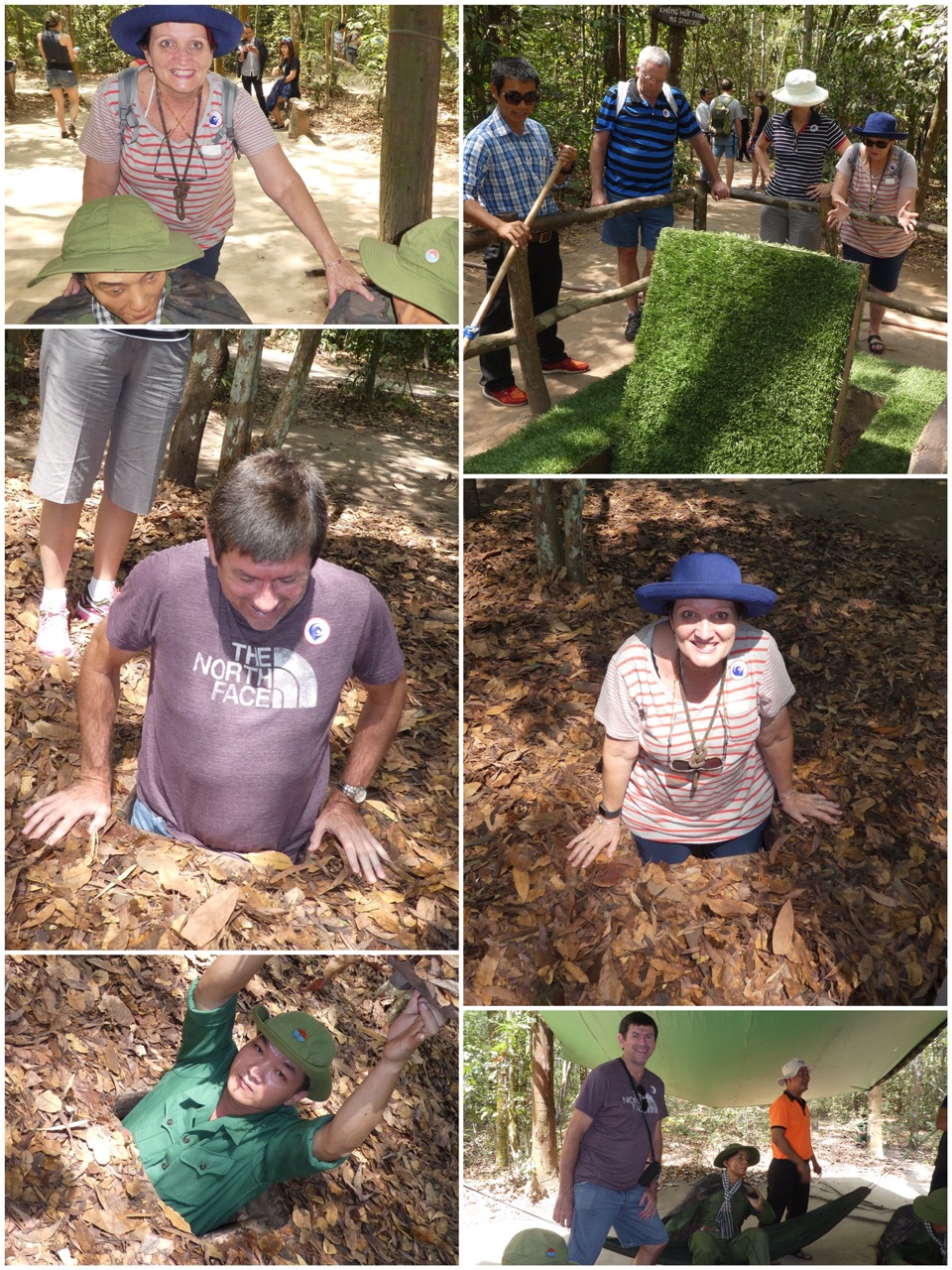 Day 2: - Squeezing in the Cu Chi Tunnels