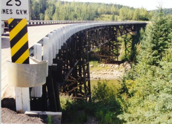 First Day on the Alaska Highway