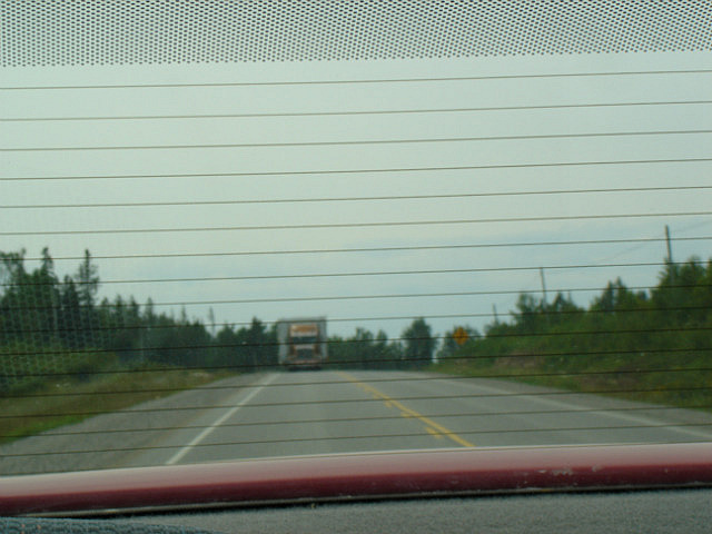 Endless road construction to White River