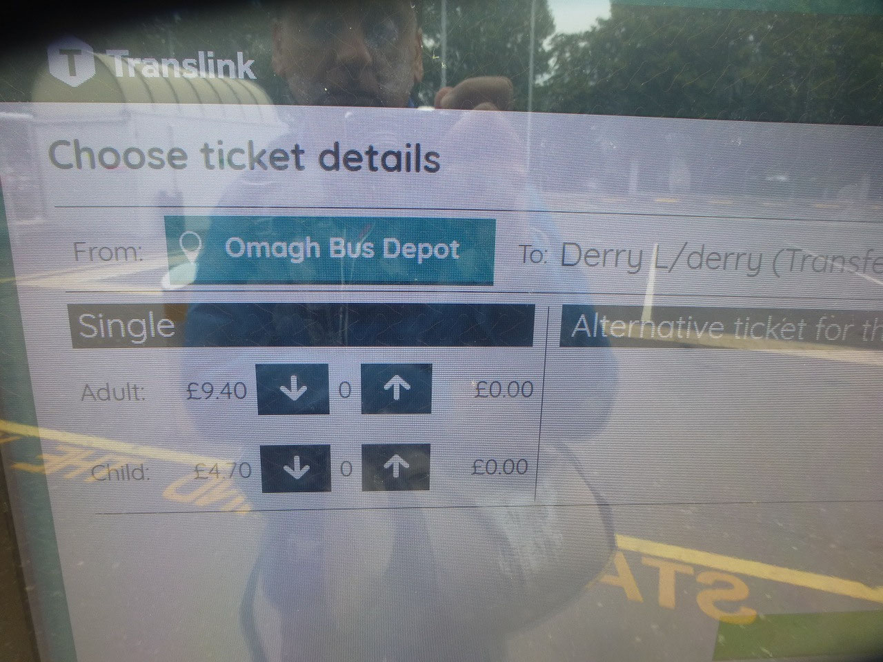 Enniskillen to Derry via Omagh