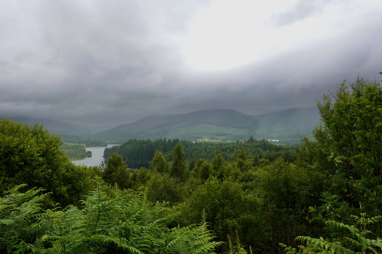 A hike near Loch Ard