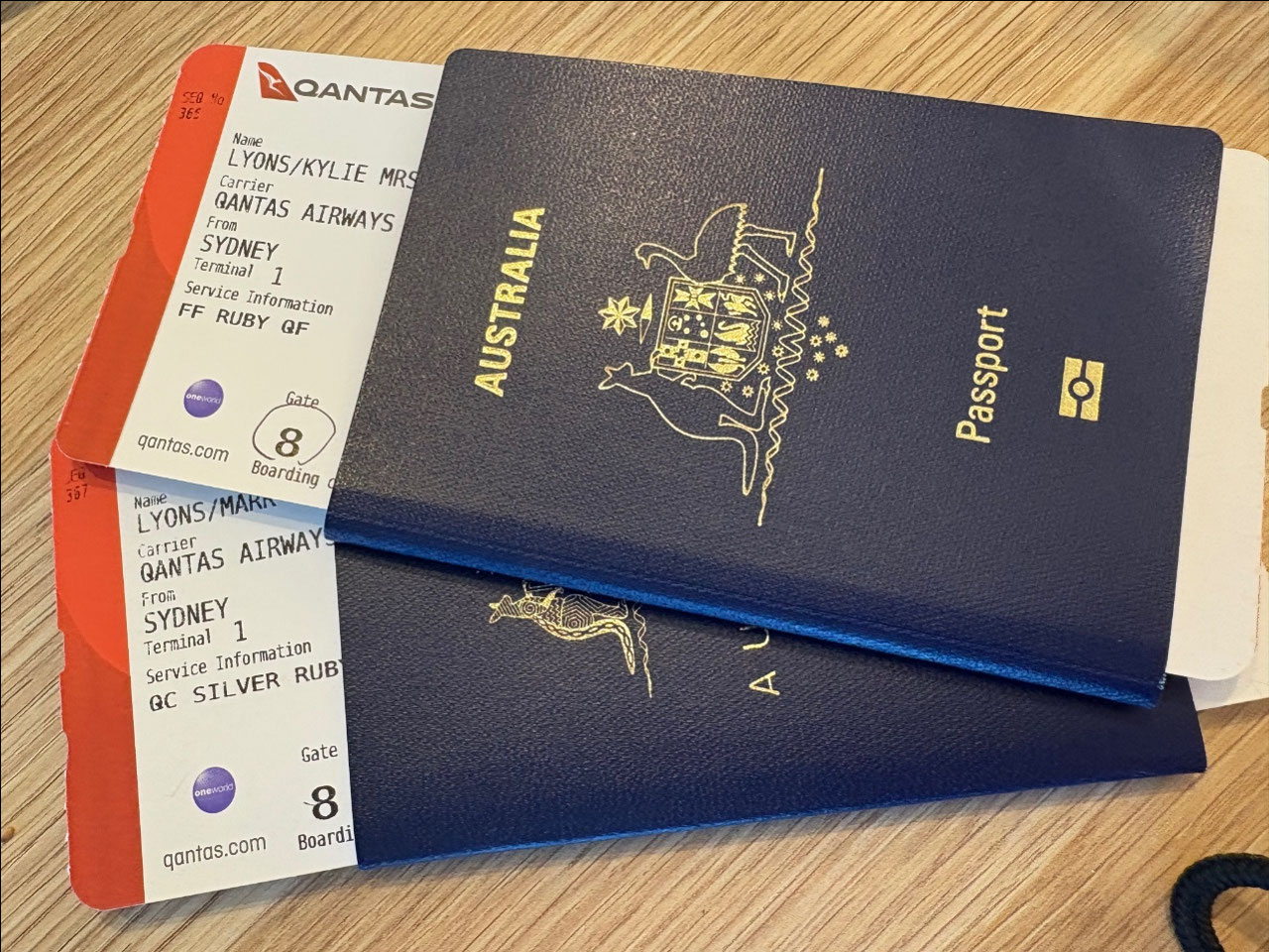 We have arrived in South Africa - via Johannesburg