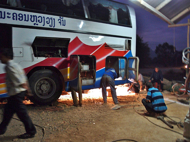 Busted Flat in Vang Vieng