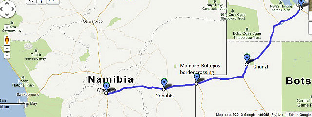 To Windhoek - By Hook Or Crook