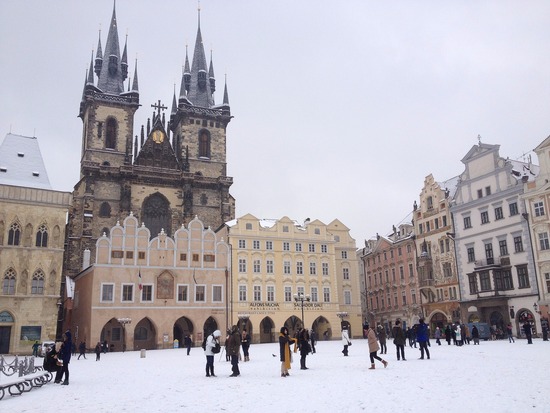 Simon and Sue in Prague